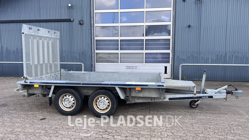 Lej en MASKINTRAILER 2700 kgT - Trailer- og maskinudlejning til B2B og ...